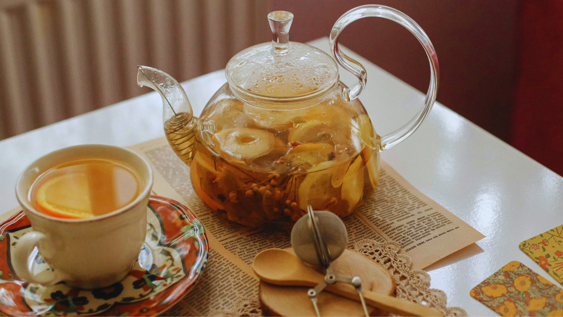 Seasonal Ginger Tea Ideas 🫚 Winter Warmers And Summer Refreshers - OnoTea