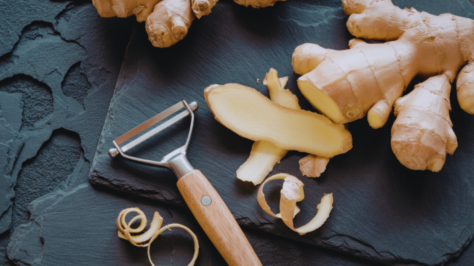 The Art Of Peeling And Prepping Ginger For Tea 🫚 Tools And Techniques ...